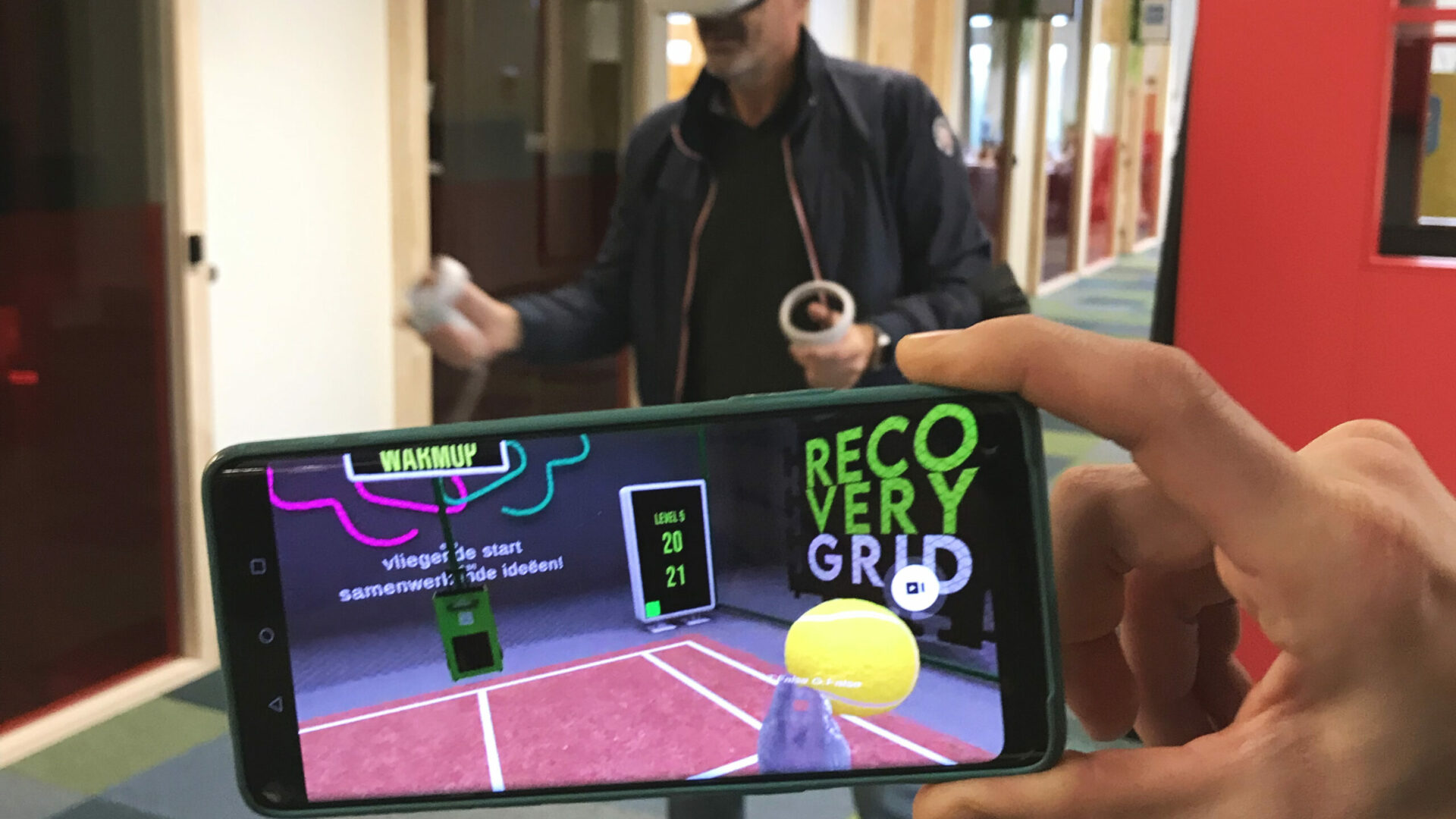 Recovery Grid - Virtual Reality applicatie voor kinetherapie
