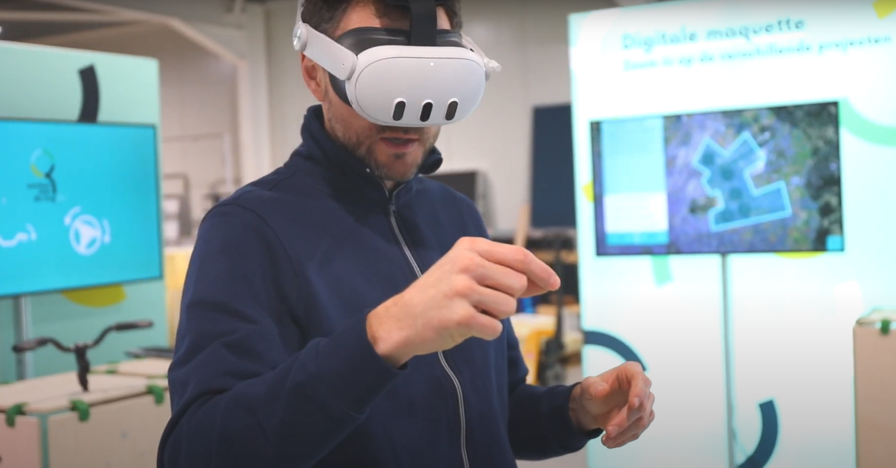 Toster - Wegenwerken visualiseren in VR